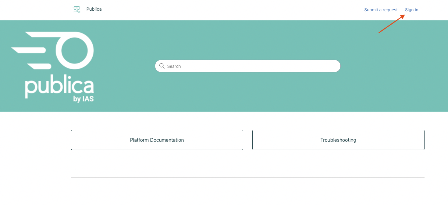 Accessing Publica Documentation – Publica